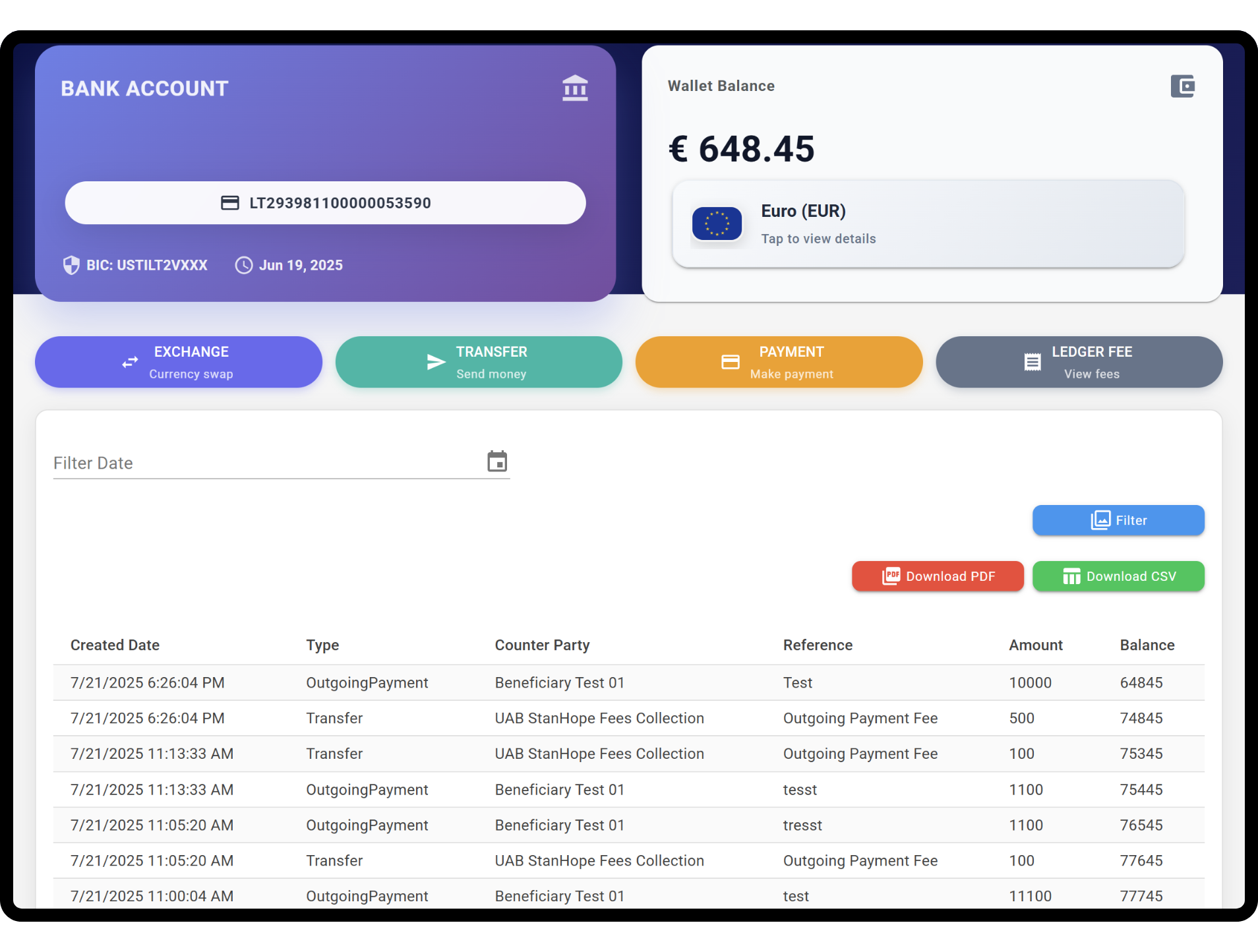 SH Financial | Issuing IBANs, Cards & Cross-Border Payments